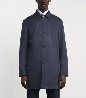 Canali Water-resistant Overcoat
