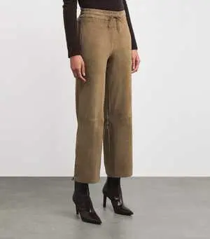 ARMA Suede Blair Straight Trousers