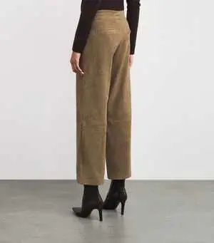 ARMA Suede Blair Straight Trousers