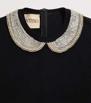 Valentino Garavani Embellished Mini Dress