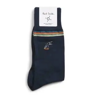 Paul Smith Embroidered Socks For Men
