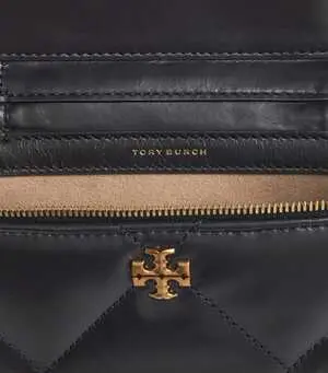 Tory Burch Leather Quilted Kira Vanity Case Bag