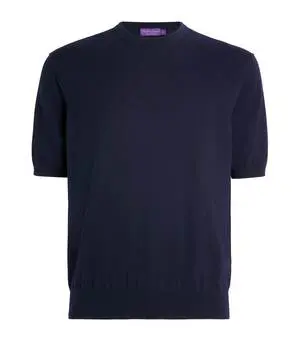Men's Cashmere Short Sleeve Sweaters