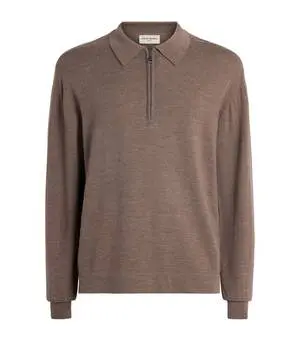 Officine Generale Zip Up Sweaters For Men