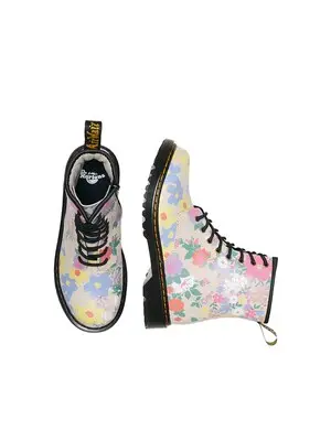 Dr. Martens Floral Lace Up Boots