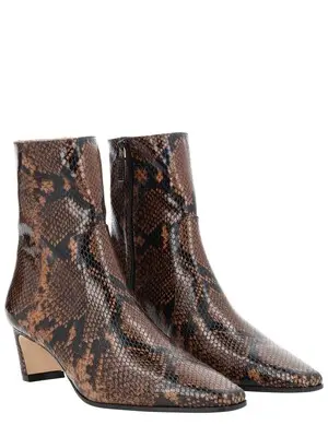 STUART WEITZMAN Stassi Zipper Boot - Brown