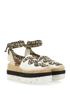 Stella McCartney Gaia Platform Espadrilles - Beige
