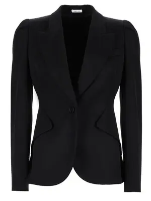 Alexander Mcqueen Fitted Outerwear For Women