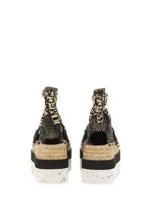 Stella McCartney Gaia Espadrille - Black