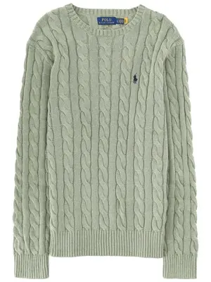 Polo Ralph Lauren Cable Knit Pullover - Green