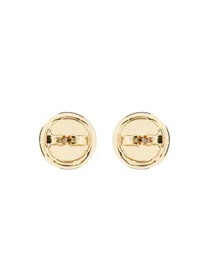 Tory Burch Miller Logo Earrings