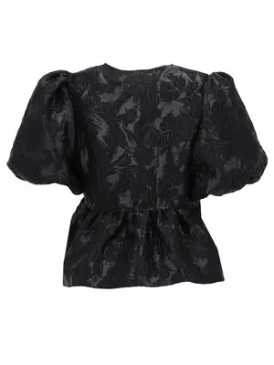 GANNI Peplum Top