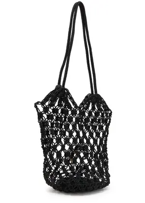 Saint Laurent Large Knit Hobo Bag