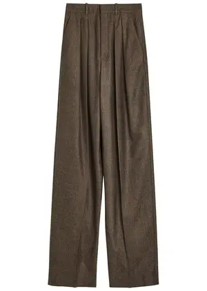 Saint Laurent Straight-leg Wool Trousers