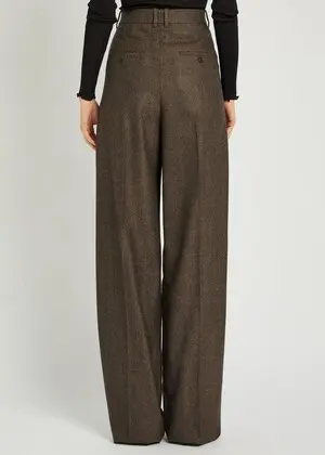Saint Laurent Straight-leg Wool Trousers