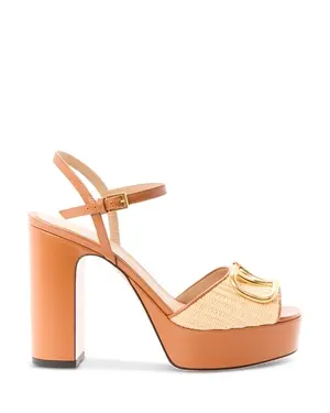 Valentino Garavani Vlogo Platform Sandals