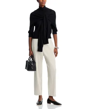 Issey Miyake Plisse Ankle Pants