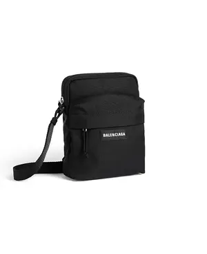 Balenciaga Explorer Crossbody Pouch - Black