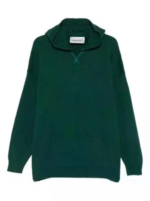 AMARANTO Wool Hoodie