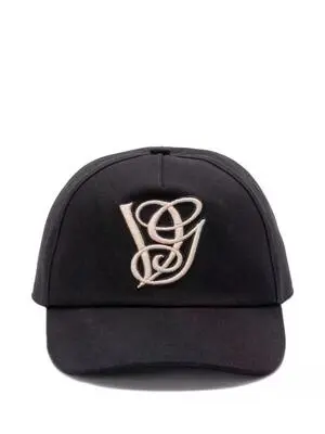Valentino Garavani Logo-embroidered Baseball Cap - Black