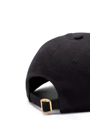 Valentino Garavani Embroidered Cotton Baseball Cap - Black