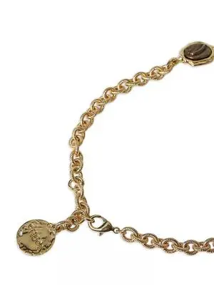 Chloé Coin Pendant Chain Necklace