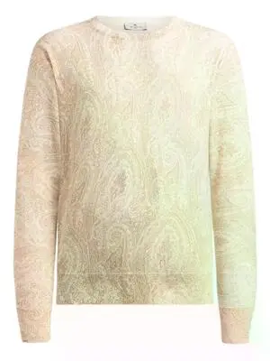 Etro Drop Shoulder Sweaters For Men
