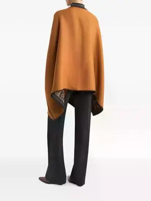 Etro Patterned Cloth Cape