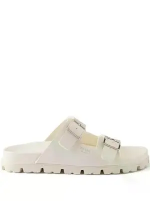 Prada Buckle Strap Sandals - Neutrals
