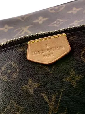 LOUIS VUITTON Multi Pochette Accessoires Monogram Canvas Crossbody Bag - Brown