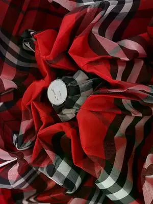 Burberry Checked Folding Umbrella