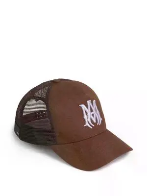 Amiri Embroidered Logo Visor Cap - Brown