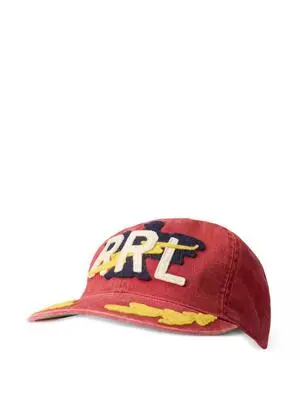 Ralph Lauren Logo-appliqué Cap - Red