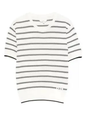 A.p.c. Striped-pattern T-shirt