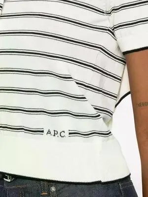 A.p.c. Striped-pattern T-shirt