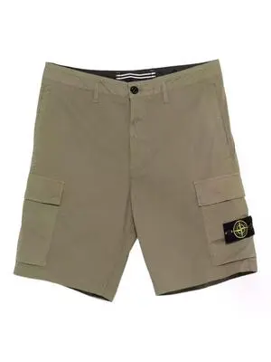 Stone Island Cargo Pockets Shorts - Green