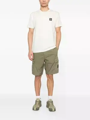 Stone Island Cargo Pockets Shorts - Green
