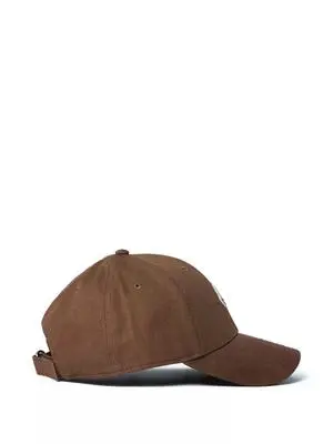 Moncler Logo-patch Baseball Cap - Brown