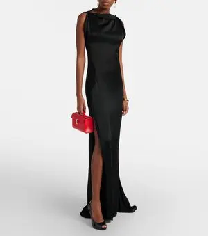 CHRISTIAN LOUBOUTIN Lady Z Peep-toe Pumps - Black