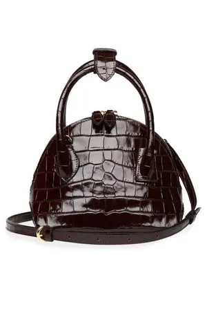 LIFFNER Mini Dome Bag - Dark Brown