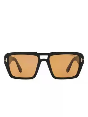 TOM FORD Pilot-frame Sunglasses - Black
