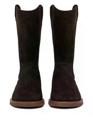BUTTERO® Panelled Suede Boots