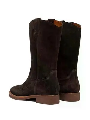 BUTTERO® Panelled Suede Boots