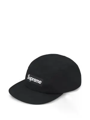 Supreme Zip Pocket Camp Cap - Black
