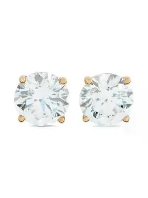 LB EXCLUSIVE Diamond Stud Earrings - Gold
