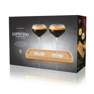 Final Touch Espresso Martini Set3 Pieces10 Oz
