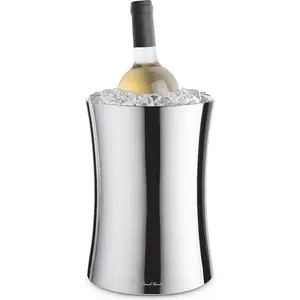 Final Touch Double-wall Stainless Steel Wine Chiller - Silver
