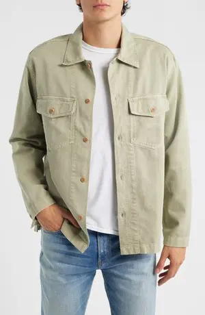 Madewell Cotton Twill Shirt Jacket
