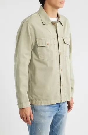 Madewell Cotton Twill Shirt Jacket