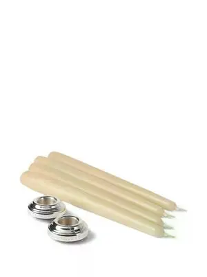 Brunello Cucinelli Logo-engraved Candlesticks